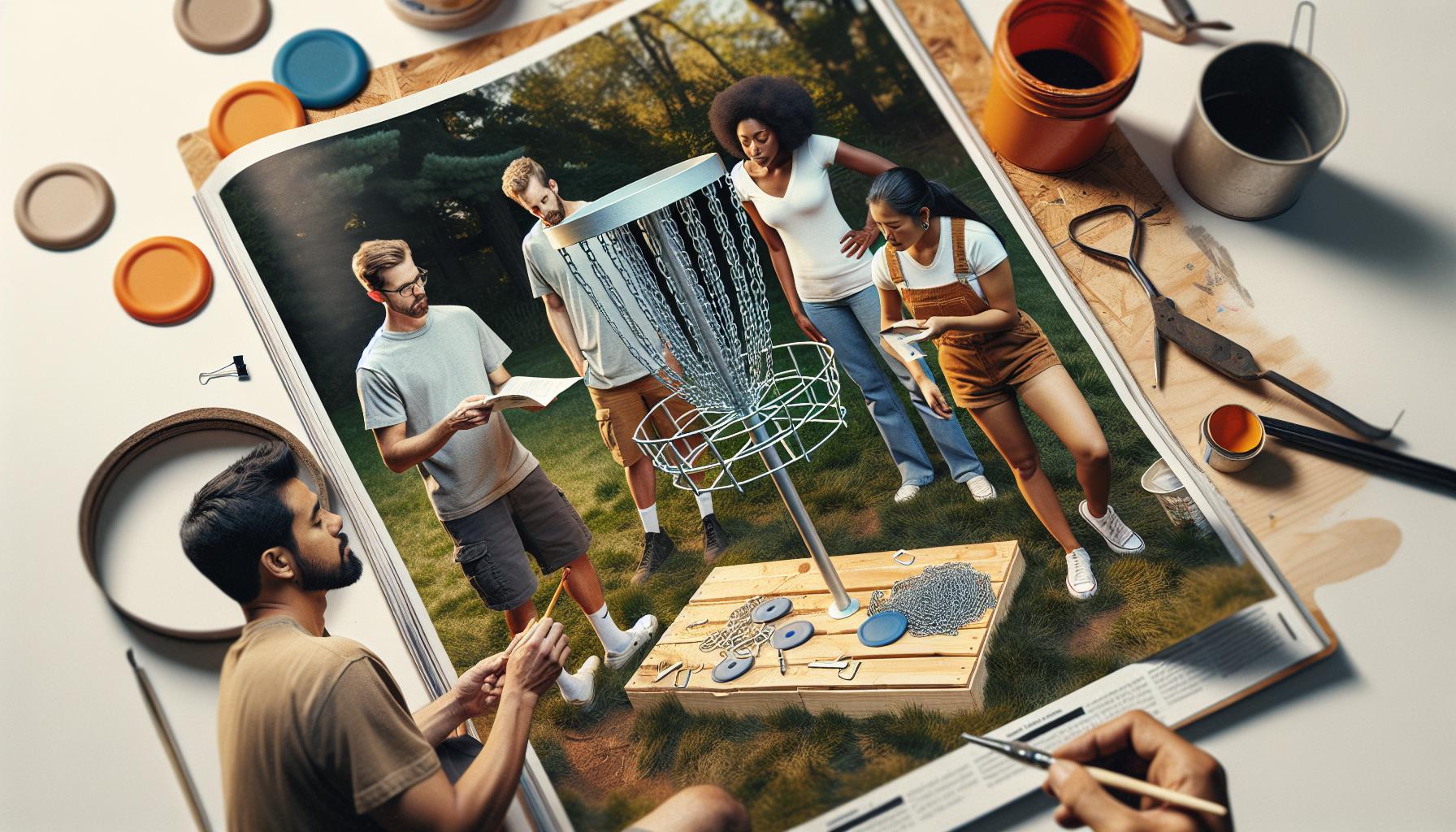 How To Make A Disc Golf Basket: DIY Guide » Spilmandgc.org